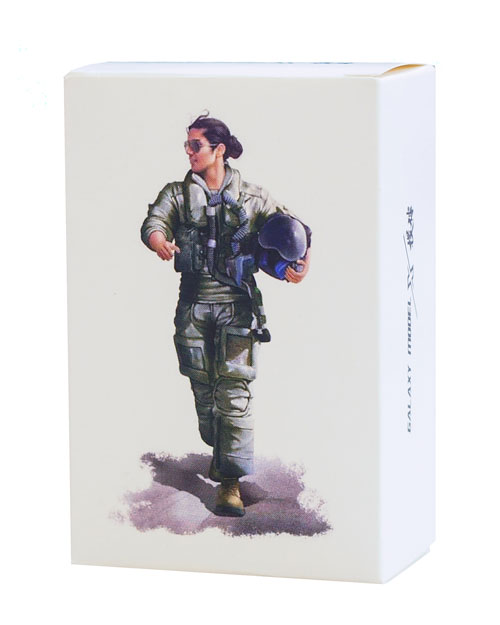 3Dプリント 1/48 女性ファイターパイロット - MODELKASTEN