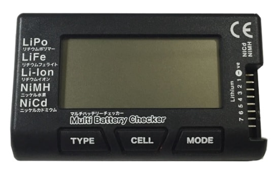 UFC・Lipo/Life用 バッテリーキャパシティチェッカー | バッテリー・充電器 | | 総合エアガンショップ モケイパドック