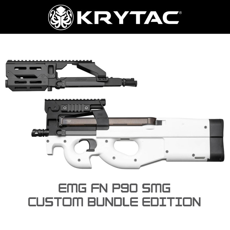 【店内全品5％OFFクーポン】EMG KRYTAC FN P90 電動ガン Alpine アルパイン Custom Bundle Edition P-90 | KRYTAC（クライタック ...