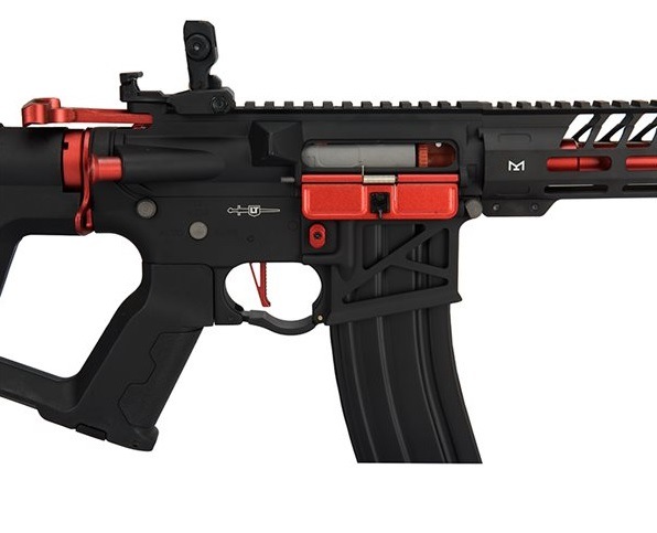 Lancer Tactical LT-29 エンフォーサー MOD Alpha スケルトン 電動ガン ブラック＆レッド ランサータクティカル ...