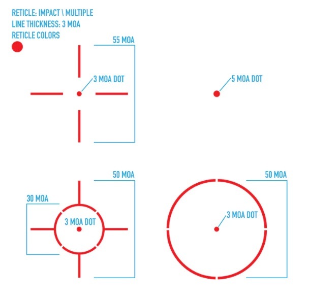 FIRE FIELD IMPACT REFLEX SIGHT （431） ファイアフィールド リフレックスサイト | 実銃規格光学機器 ...