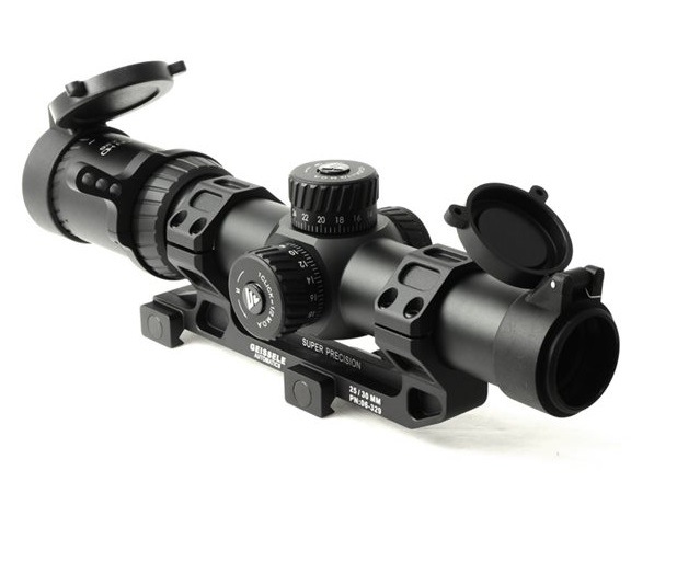 ARROW OPTICS / AIMTAC VISION HD 1-4.5x26 ライフルスコープ スコープマウントセット ハードケース付き ...