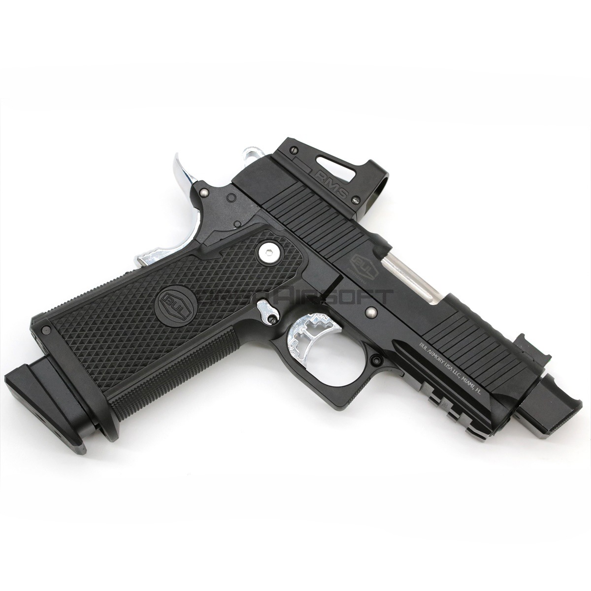 BUL ARMORY タイプ SAS II ULTRALIGHT 3.25 COMP ハイキャパ ガスブロ ハンドガン コンペンセイター ...