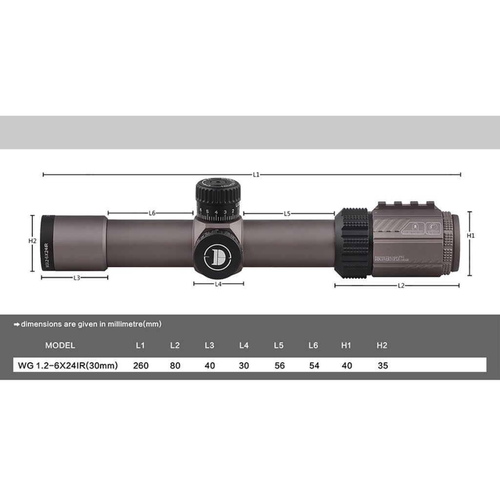 Discovery scope WG 1.2-6X24IR ディスカバリースコープ （485） | スコープ | | 総合エアガンショップ ...