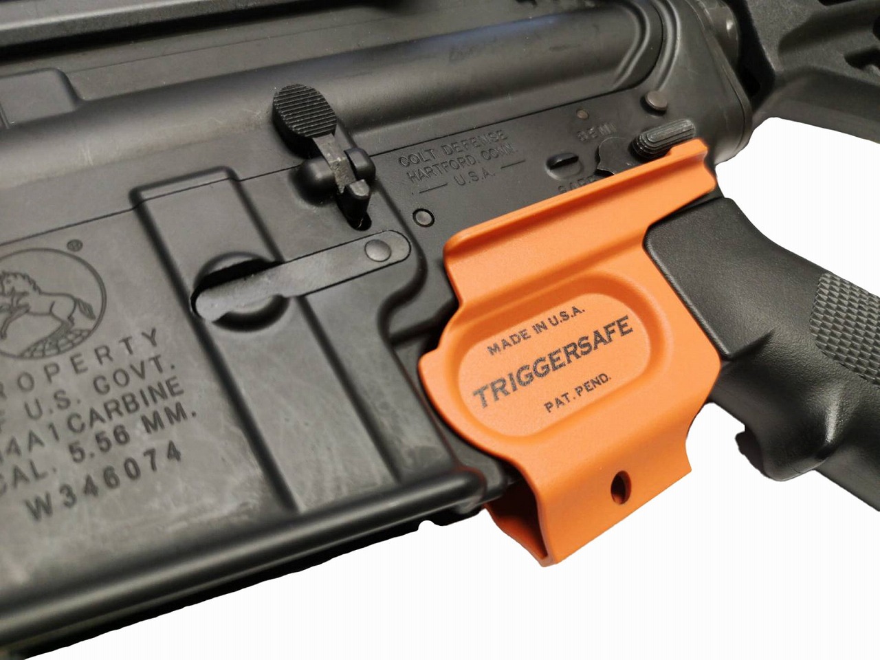 TRIGER SAFE TRIGGER COVER SAFETY DEVICE AR-15用トリガーセーフ | すべての商品 | | 総合エア ...