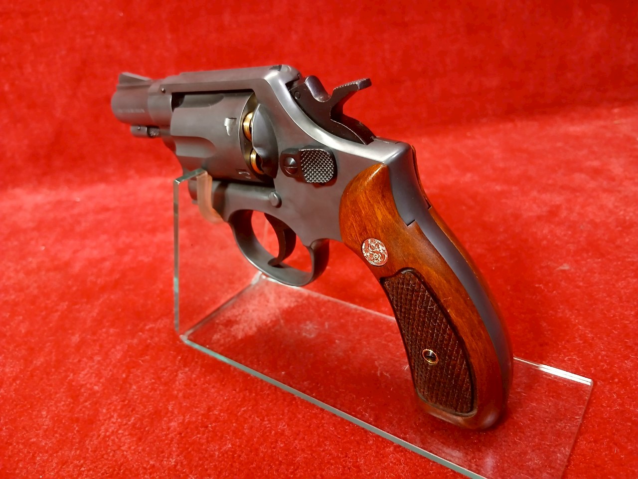 マルシン リアルカートガスリボルバー S&W M10 2インチ エクセレントHW ハーフチェッカー木製グリップ仕様 Xカートリッジ | リボルバー,マルシン | | 総合エアガンショップ ...