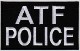 ATF POLICE Panel パッチ ホワイト（715） | ベルト・マーカー・ストール・パッチ等 | | 総合エアガンショップ モケイパドック