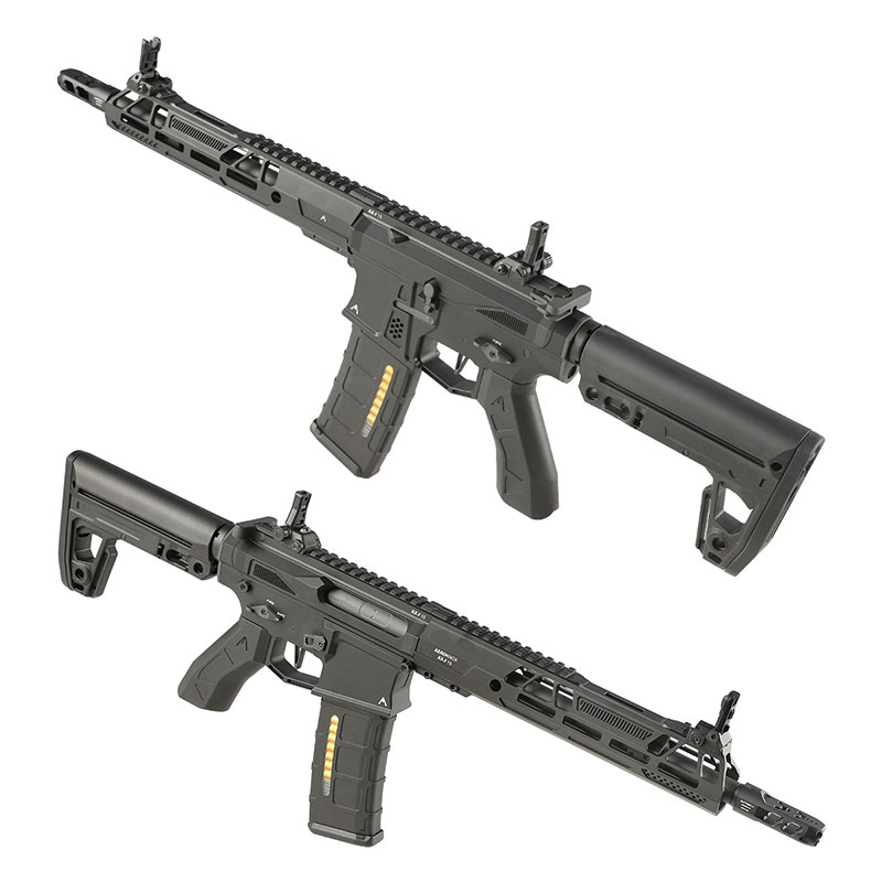 DE Airsoft Aeroknox 電子トリガー搭載電動ガン AX//15 AEG Kestrel V2/Official ...