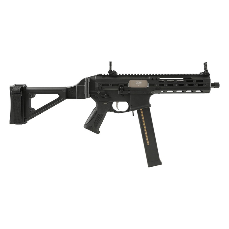 DE Airsoft LWRCI SMG-45 AEG メタル 電子トリガー搭載/UTRシリーズ ガンケース付 | 海外メーカー電動ガン ...