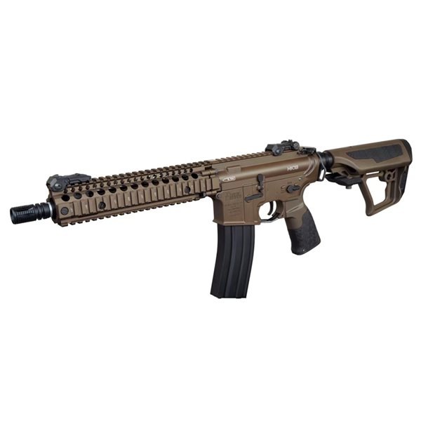 ICS EMG Daniel Defense DD MK18 S3 電子トリガー搭載 電動ガン デザートカラー ダニエルディフェンス正式 ...