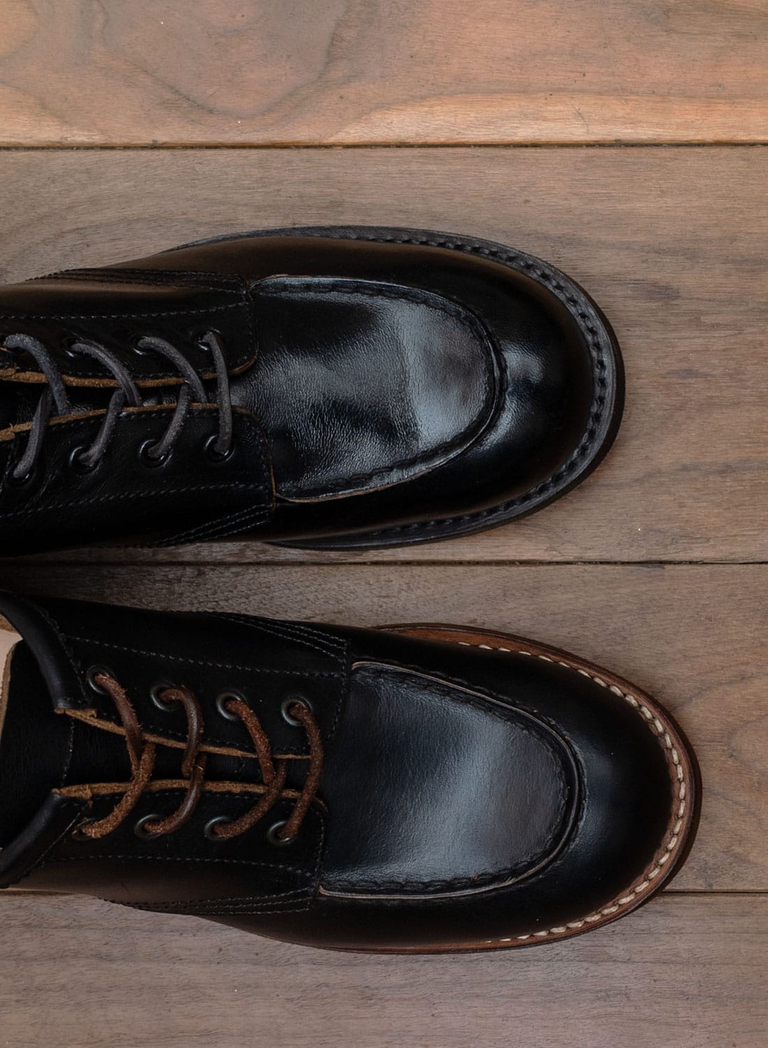 ROLLING DUB TRIO(ローリング ダブ トリオ)COUPEN LOW MOC(コペン ロー モック)コッペン ブーツ オックスフォード レザー 本革 日本製 ROLLING DUB ...