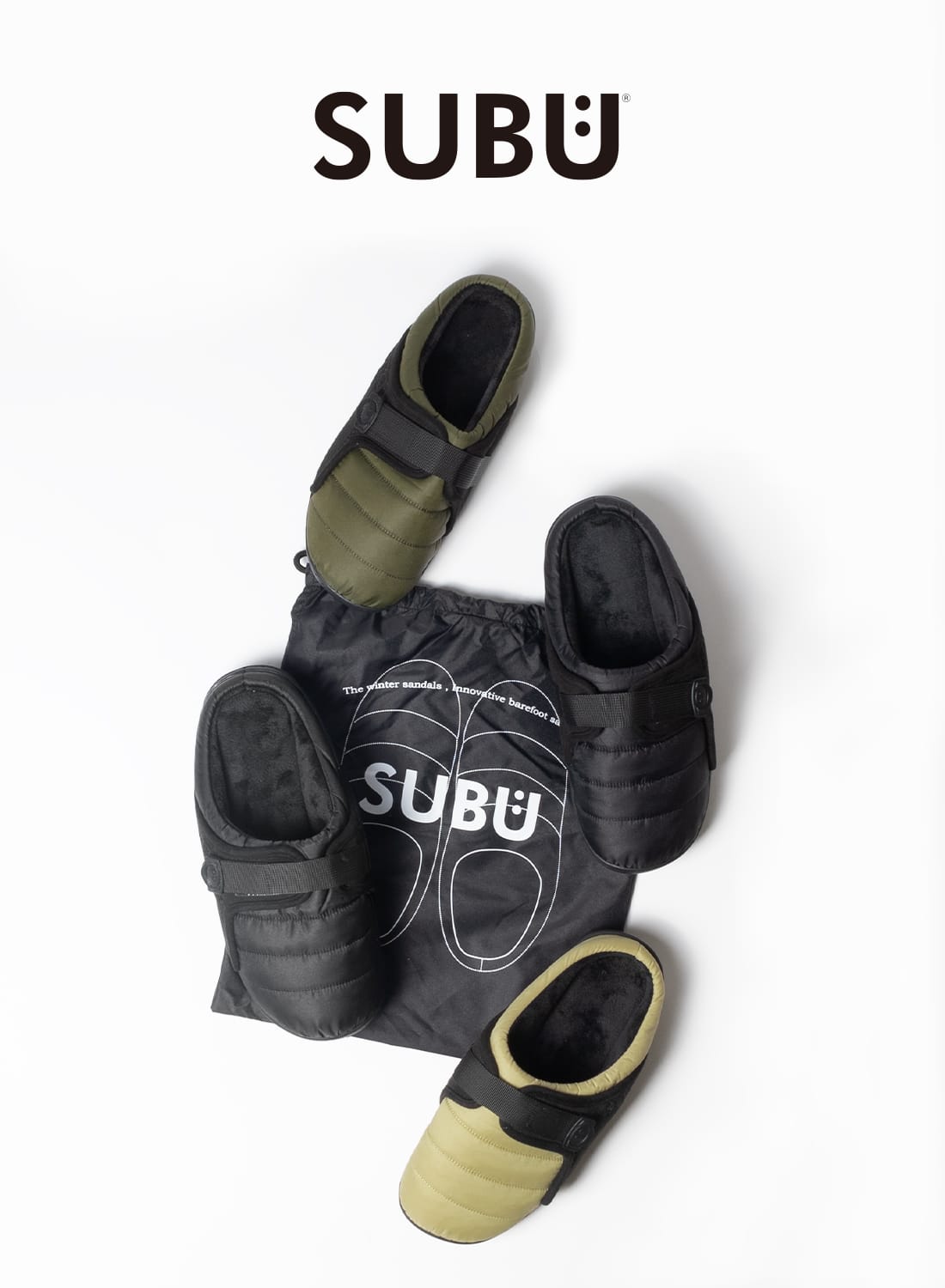 SUBU(スブ)SUBU BELT(スブ ベルト)サンダル ウインターサンダル 冬用サンダル 靴 スリッパ ユニセックス すべての商品| MOONLOID