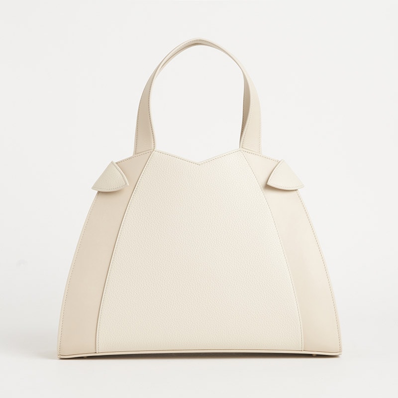 Stella MM ステラMM カーフ×スムースカーフ ガーデニア | モラビト（MORABITO） バッグ・財布の公式通販