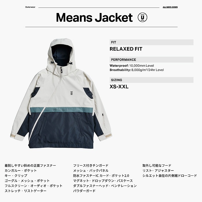 ROME ローム MEANS JACKET ARMY GREEN 24-25 ウエア メンズ ジャケット