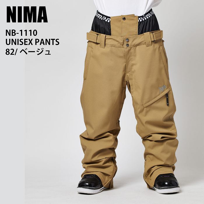 NIMA ニーマ NB-1110 レギュラー パンツ 82 24-25 ウエア ユニセックス スキー スノーボード スノボ おすすめ | スノーウェア,スノーボードウェア,メンズ（ユニセックス ...
