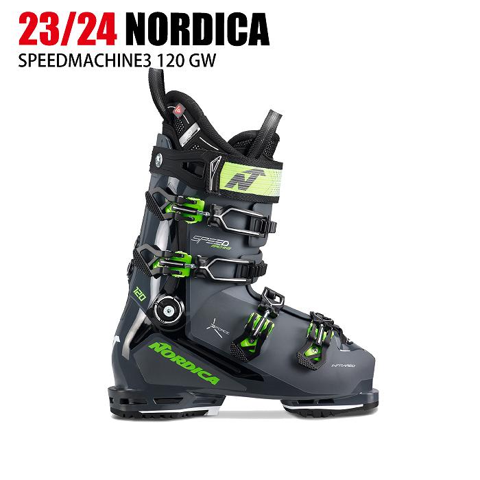 旧モデル ノルディカ スキーブーツ 2024 NORDICA SPEEDMACHINE 3 120 GW ANT/BK/GRN スピードマシン 23-24 | スキー,スキーブーツ,旧モデル ...