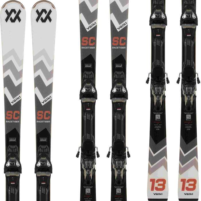 旧モデル フォルクル スキー板 2025 VOLKL RACETIGER SC + VMOTION 12 GW WHITE レースタイガー ...