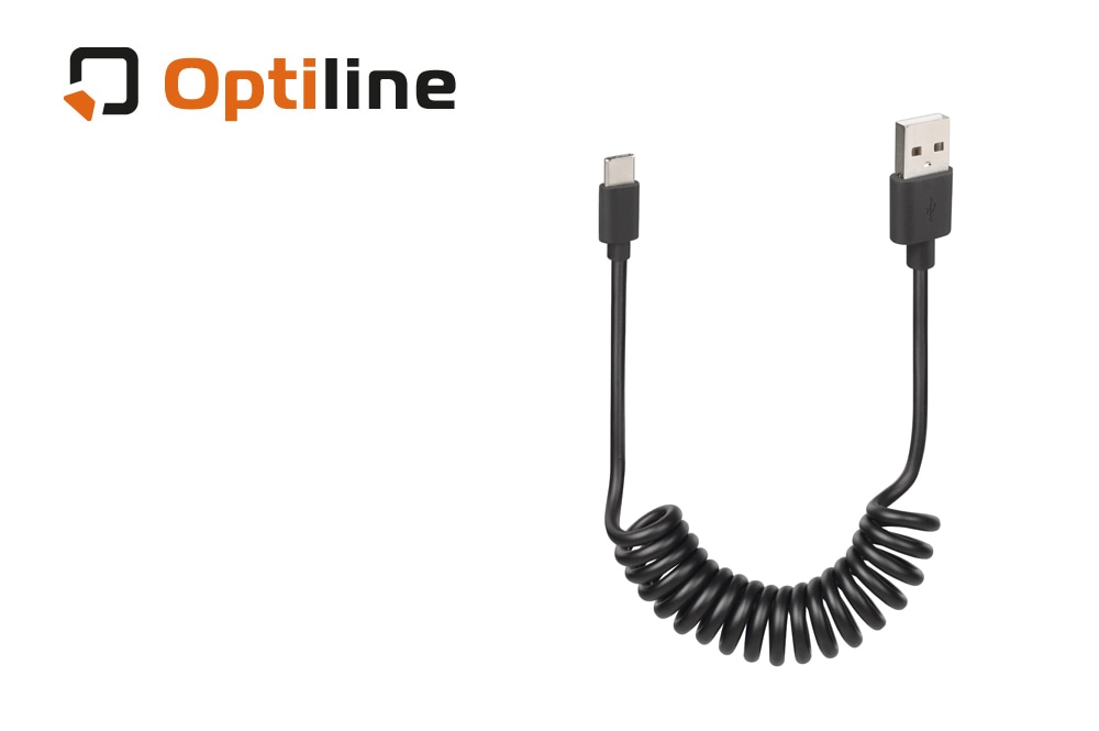Optiline(オプティライン) /Cables スプリングケーブル 100cm USB-タイプC | Optiline/オプティライン ...