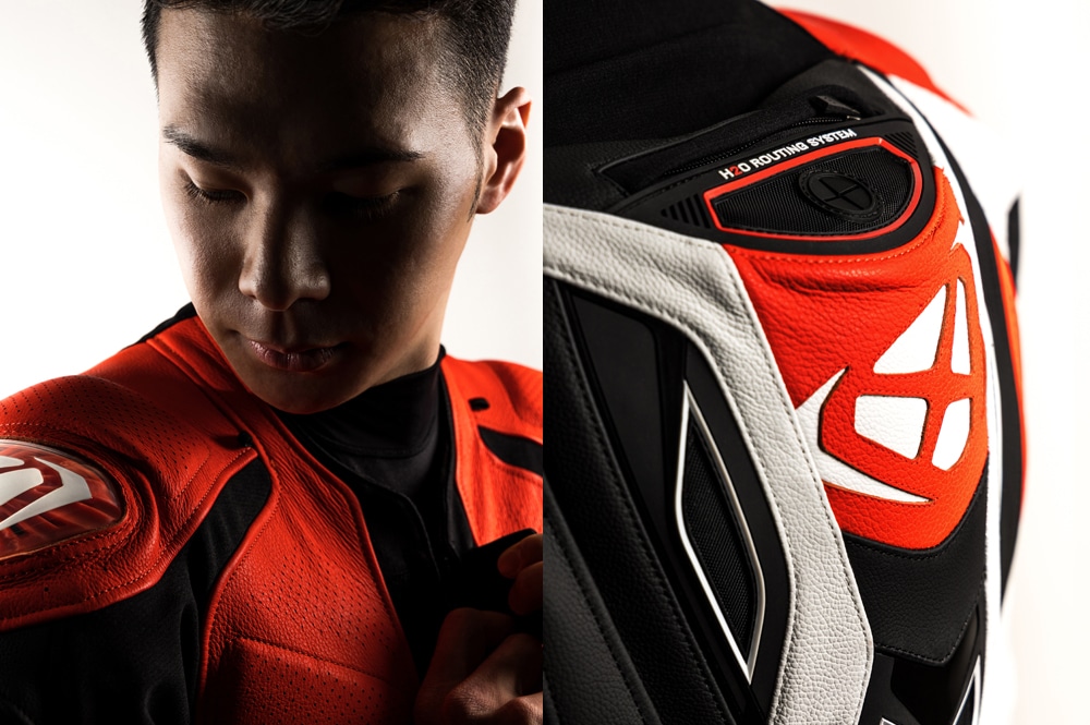 IXON（イクソン）レーシングスーツVENDETTA EVO A (BK/ANTHRACITE/YLW) アジアフットモデル/MFJ公認 | IXON/イクソン（アパレル用品）,レーシング ...