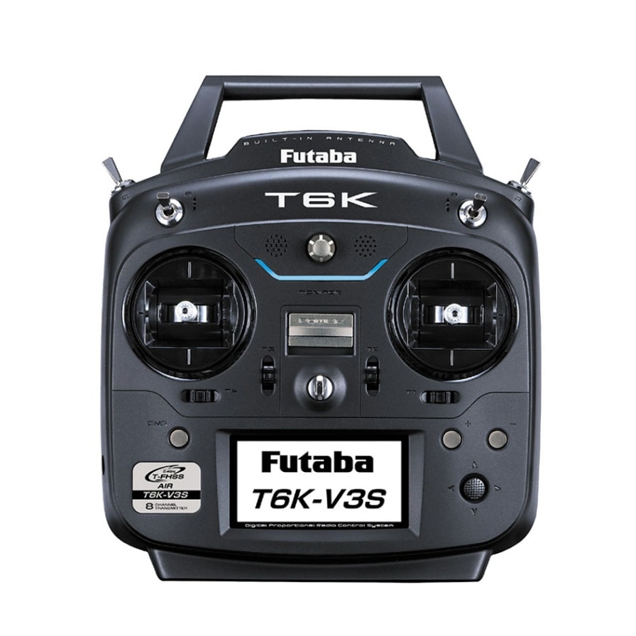 Futaba T6K V3S（8ch-2.4GHz T-FHSS AIRモデル）飛行機用 T/Rセット | 無線機・サーボ,プロポ ...