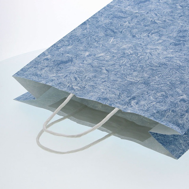 【2箱特価】2才（320×115×410）雲竜 青 手提げ紙袋 25CB【送料無料/代引不可】（200枚/箱） の通販｜梱包名人