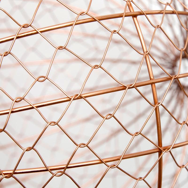 【SALE】Wire Ball Hanging / Copper (M)