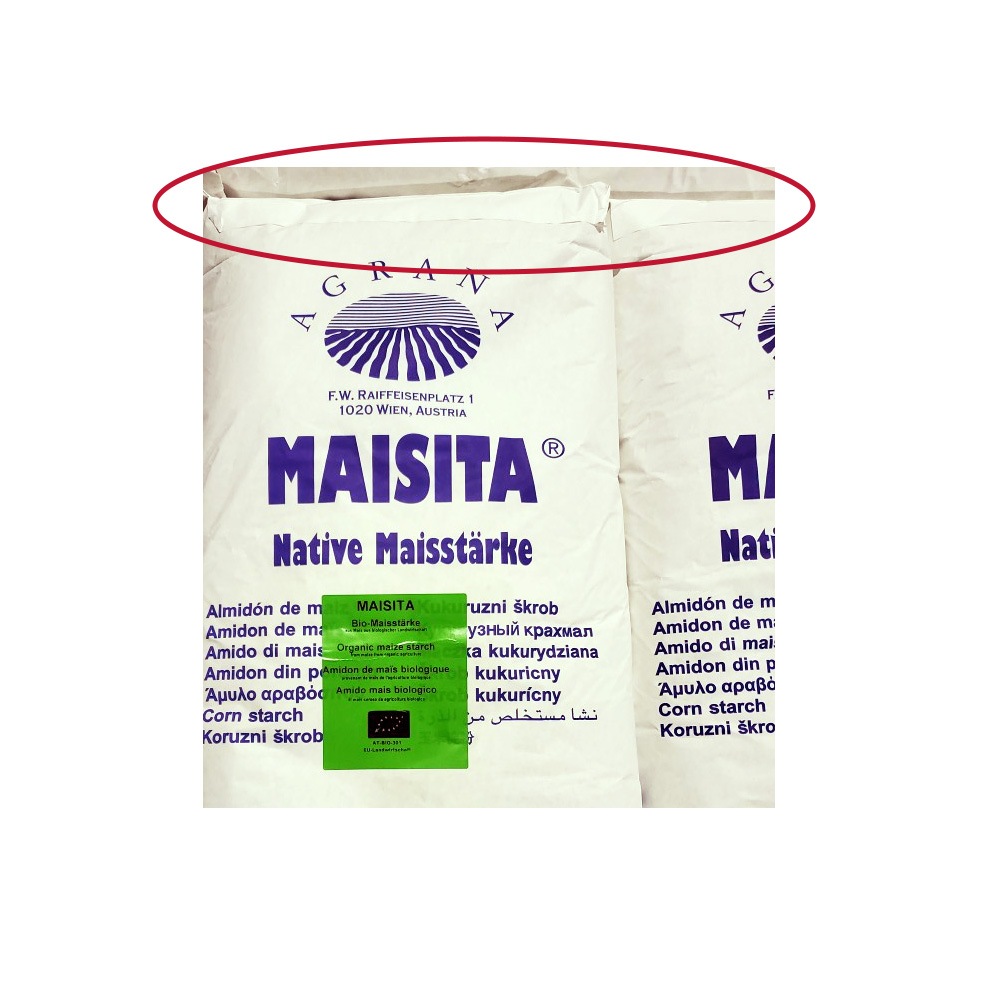 コーンスターチ 無添加 オーガニック アリサン 有機コーンスターチ 25kg 送料無料 コーンスターチ 無添加 オーガニック アリサン 有機コーンスターチ