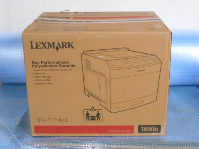 未使用品 Lexmark T650n A4モノクロレーザープリンター 保証は中古規定となります | レーザープリンター(モノクロ),その他 ...