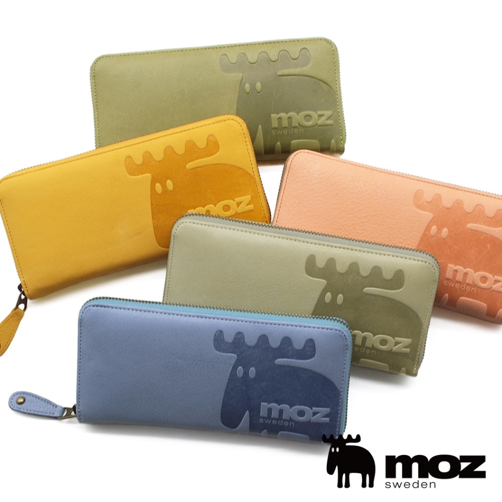 【moz/モズ】ラウンド長財布【Elk】[moz86073]