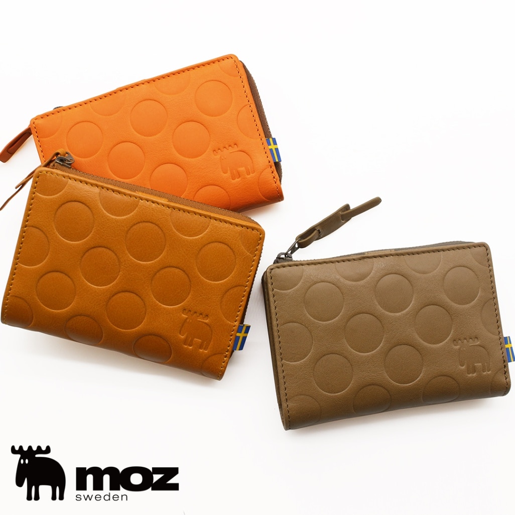 【moz/モズ】二つ折り財布【dot】[moz86045]