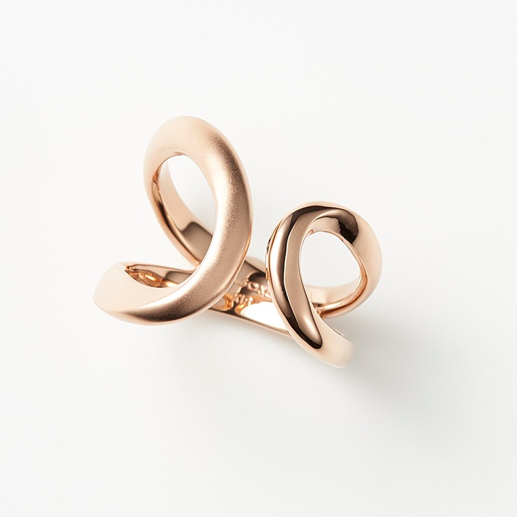 [ラ・ソマ] LA SOMA デザート 18金 ピンクゴールド リング ボリューム | アイテムから探す,リング,ファッションリング,ゴールド | NAGAHORI ONLINE SHOP