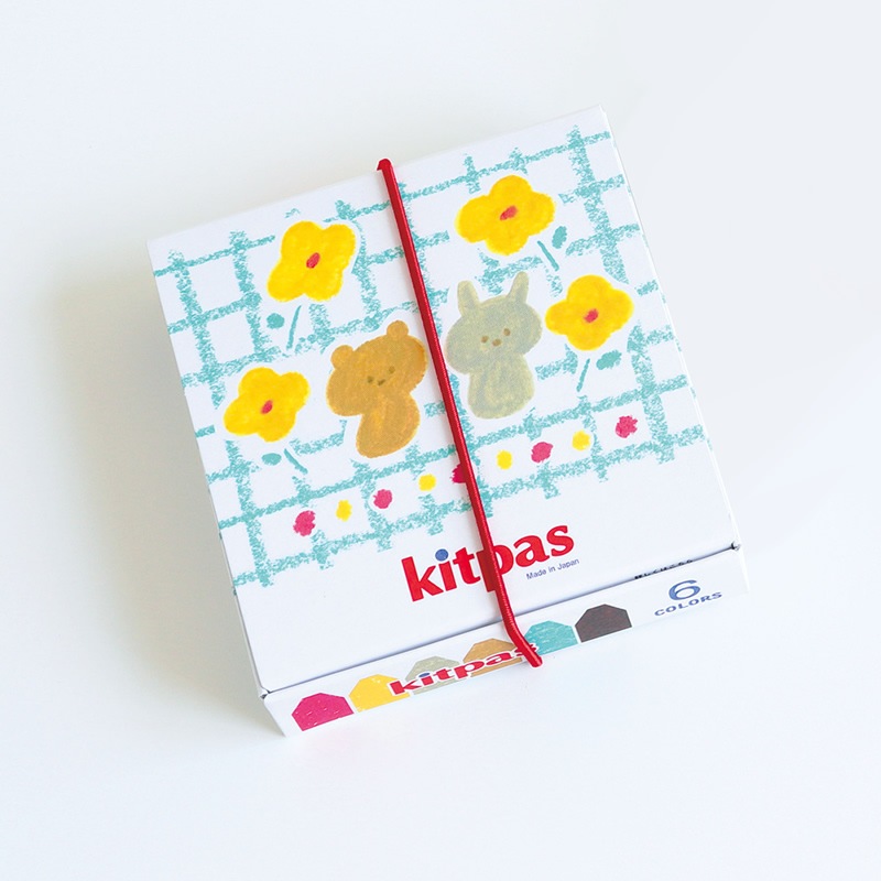 日本理化学 kitpas by artist キットパス mizutama 6色 KAM-6C ライスワックス クレヨン | あいうえお順キーワード,画材 | ナガサワ文具センター公式 ...