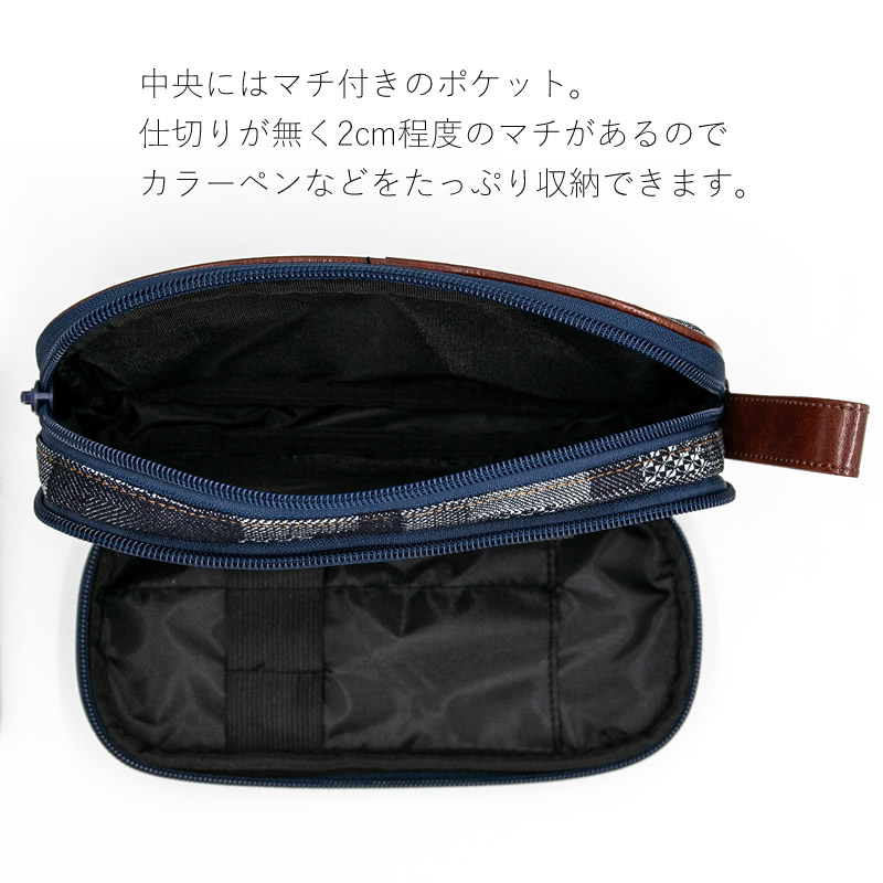 ラダイト 岡山デニム リゾネートペンケース Luddite Okayama Denim Resonate Pencase LDD-REPN ...