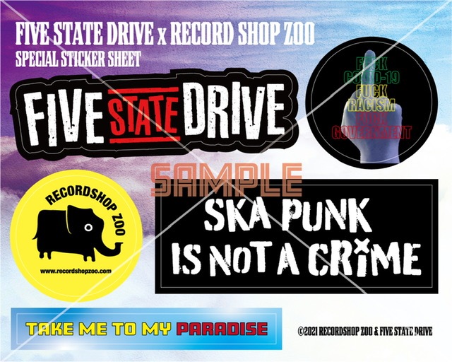 【ZOO特典あり】Five State Drive / Paradise | CD,日本,メロコア / スカパンク /レゲエロック,新品 | ZOONET ONLINE SHOP｜ズーネット ...