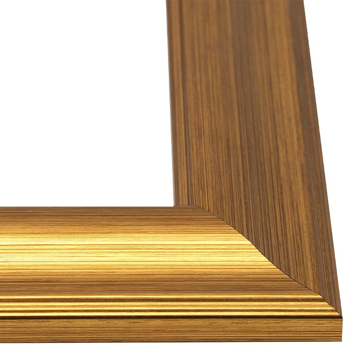 デッサン額縁 8120/ゴールド B2（728×515mm） 前面UVカットアクリル仕様 - 額縁専門店ないとう本店 - 額縁の通販サイト 高品質・低価格な額縁の販売