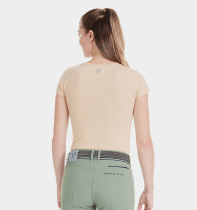 【アウトレット1,000円OFF】ホースパイロット チームシャツ Women XSサイズ【現品限り】 ｜乗馬用品なら中江物産通販サイト