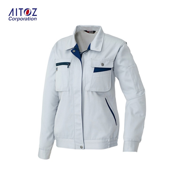 AITOZ アイトス 6326 レディース長袖ブルゾン 7 9 11 13 15 17 作業着 作業服 ポリ綿 レディース JIS制電 | 長袖 | W4