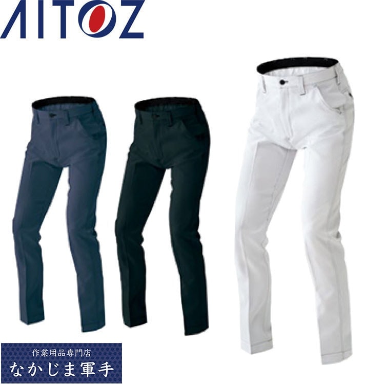 AITOZ アイトス 9120 ワークパンツ（ノータック） 3S SS S M L LL 3L 4L 5L 6L 作業着 作業服 ポリ | パンツ | W4