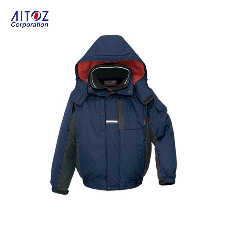 AITOZ アイトス 6061 防寒ブルゾン S M L LL 3L 4L 5L 作業着 作業服 ポリ 防寒 | 防寒 | W4