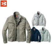 BURTLE バートル 6061 長袖ブルゾン S M L LL 3L 4L 5L オールシーズン対応 作業着 作業服 ポリ綿 制電素材 | 長袖 | W4