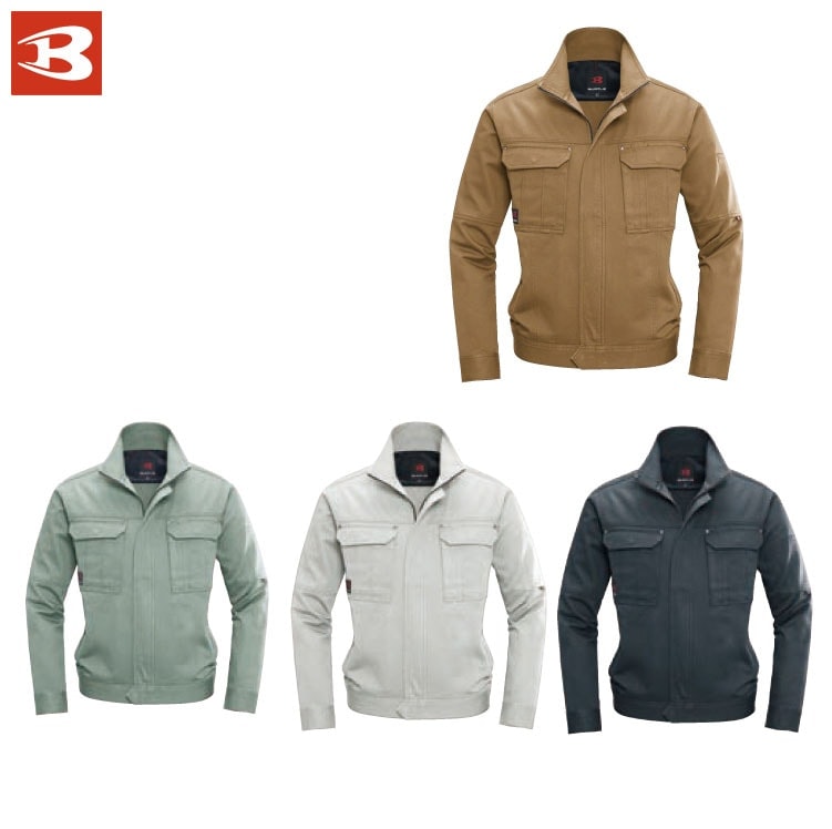 BURTLE バートル 8031 ジャケット M L LL 3L 4L 5L オールシーズン対応 作業着 作業服 綿 | ジャケット | W4