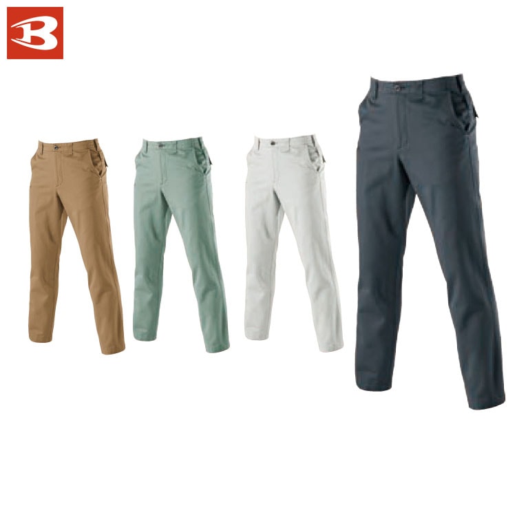 BURTLE バートル 8033 パンツ 73 76 79 82 85 88 91 95 100 110 120 130 オールシーズン対応 作業着 作業服 綿 | パンツ | W4