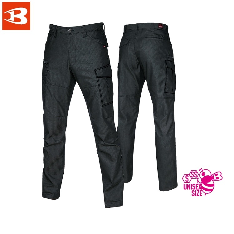 BURTLE バートル 5512HB カーゴパンツ SS S M L LL 3L 4L 5L 6L オールシーズン対応 作業着 作業服 ポリ綿 制電素材 ユニセックス | パンツ | W4
