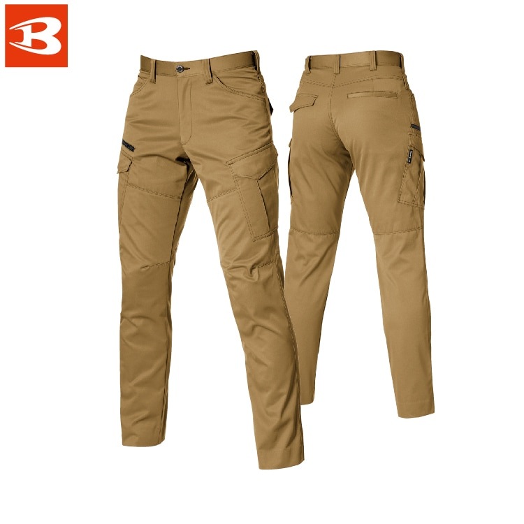 BURTLE バートル 1702 カーゴパンツ SS S M L LL 3L 4L 5L 6L 7L 8L オールシーズン対応 作業着 作業服 強ｽﾄﾚｯﾁ ポリ綿 JIS制電 ユニセックス ...