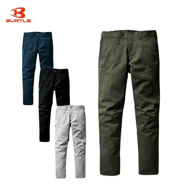 BURTLE バートル 6213 パンツ SS S M L LL 3L 4L 5L オールシーズン対応 作業着 作業服 | パンツ | W4