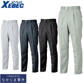 XEBEC ジーベック1262 ミニ ハイブリッド スラックス 70 73 76 79 82 85 88 91 95 100 105 110 115 120 作業着 作業服 ポリ綿 ...
