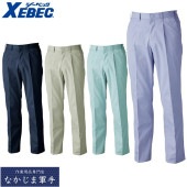XEBEC ジーベック1452 ワンタックパンツ S M L LL 3L 4L 5L 作業着 作業服 ポリ綿 | パンツ | W4