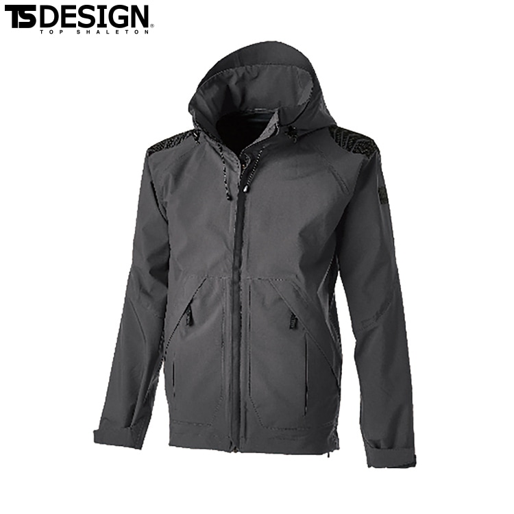 TSDESIGN TSデザイン 18116 TSTEXレインジャケット S M L LL 3L 4L 5L 6L 作業着 作業服 強ｽﾄﾚｯﾁ ポリ | ジャケット | W4