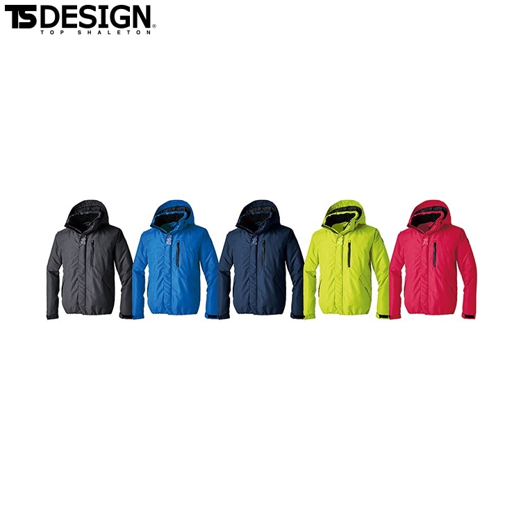TSDESIGN TSデザイン 8126 防水防寒ライトウォームブルゾン S M L LL 3L 4L 5L 6L 秋冬対応 作業着 作業服 ポリ 防寒 | ブルゾン | W4
