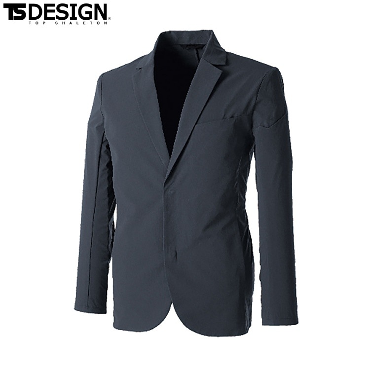 TSDESIGN TSデザイン 9136 TS4Dステルスメンズジャケット S M L LL 3L 4L 5L 6L 作業着 作業服 強ｽﾄﾚｯﾁ ポリ 吸汗速乾 制電素材 | ジャケット | W4